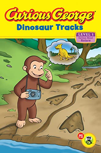 CURIOUS GEORGE DINOSAUR TRACKS (CGTV READER) – Universal reads